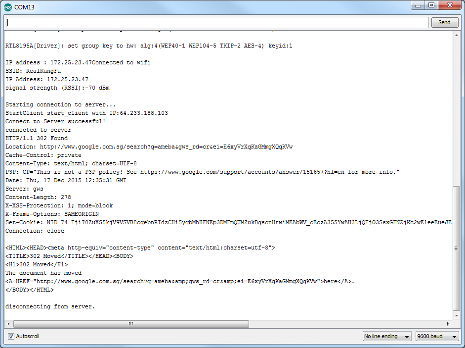 Image Classification — Ameba IoT Documentation